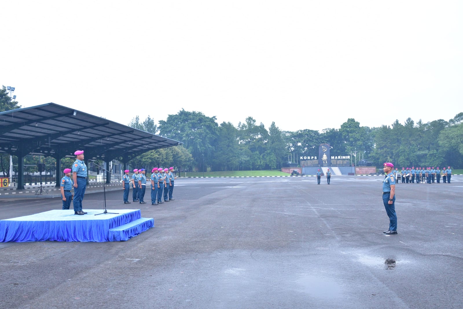 Asintel Danpasmar 1 Pimpin Upacara Hari Sumpah Pemuda Prajurit Pasmar 1 ...